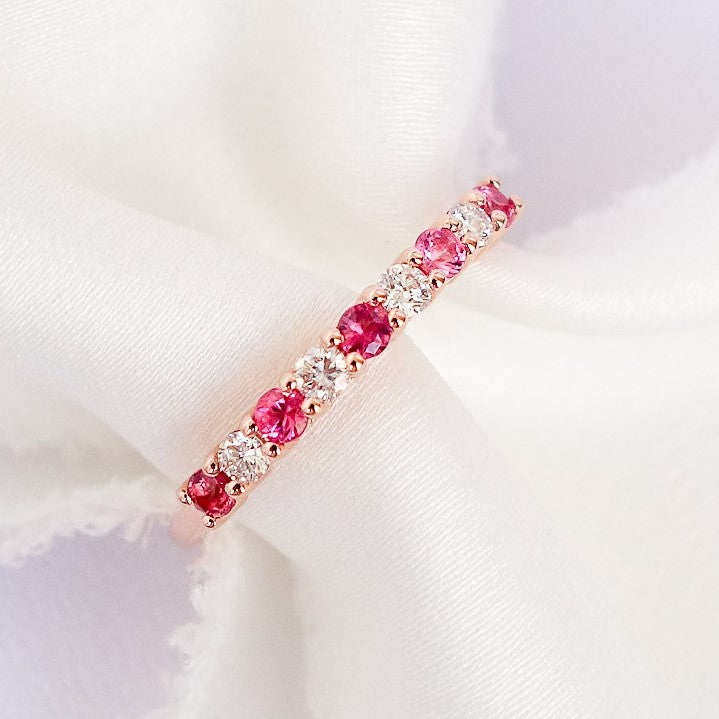 Milestone Ring with Spinel and Diamonds – JL Heart Online